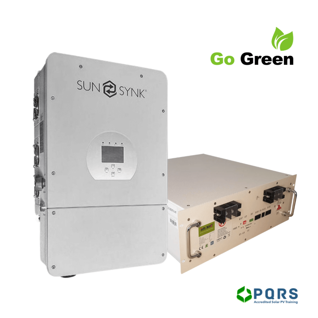 SUNSYNK Battery Backup Power System Package 1 - From R75 000 - Go Green ...